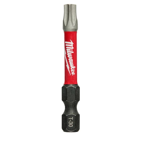 Milwaukee SHOCKWAVE Impact Duty 2 in. T30 Torx Alloy Steel Milwaukee SHOCKWAVE Impact Duty 2 in. T30 Torx Alloy Steel