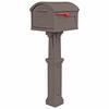 Architectural Mailboxes Grand Haven Mocha, Extra Large, Plastic ...
