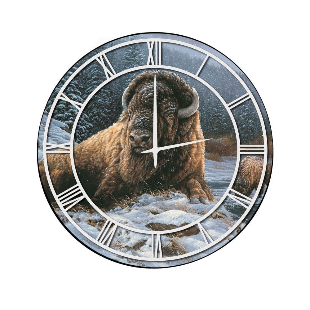 "Spirit of the Wild (Bison)" Full Coverage Art and White Numbers Imaged ...