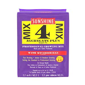 SunShine Mix #4 2.2 cu. ft. Professional Growing Mix with Mycorrhizae ...