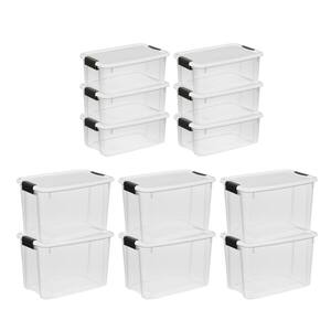 Sterilite 18 Qt. Durable Storage Box in Clear (6-Pack) 6 x 19849806 ...