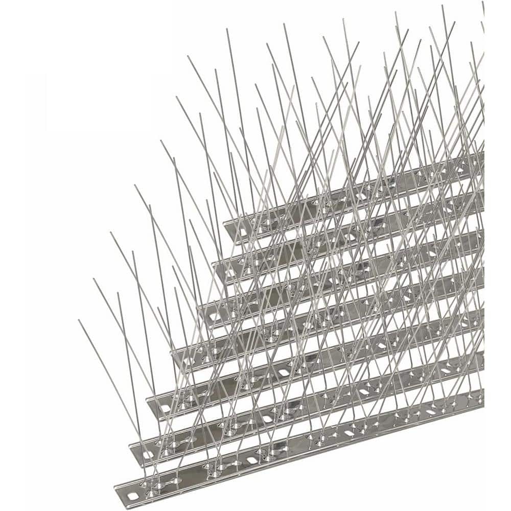 ITOPFOX 11.5 ft. Stainless Steel Bird Spikes or Pigeon and Small Birds ...