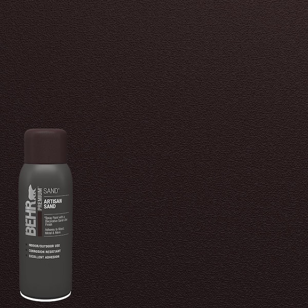BEHR PREMIUM 12 oz. #SP-323 Artisan Sand Flat Interior/Exterior Spray ...