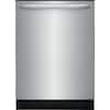 Frigidaire 24 in Top Control Built in Tall Tub Dishwasher with Plastic ...