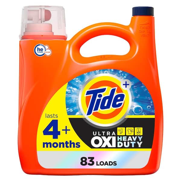 Tide 117 oz. HE Ultra Oxi Original Scent Liquid Laundry Detergent (83 ...