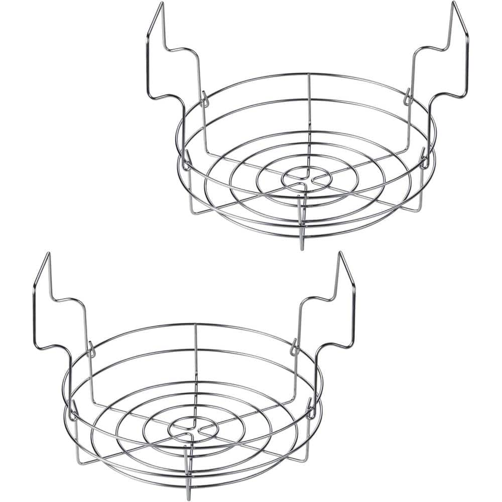 Cook N Home 12 in. Stainless Steel 7 qt. Jar Canning, Preserving Flat ...