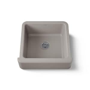 KOHLER Iron Tones Undermount Cast Iron 21 in. Single Bowl Kitchen Sink ...