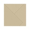 CALHOME 24 in. x 24 in. x 1/4 in. MDF Decorative Wall Panel (8-Pieces ...