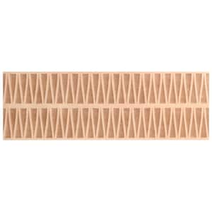 Ivy Hill Tile Sway Ribbed Terracotta 3.93 in. x 0.31 in. Matte 3D ...