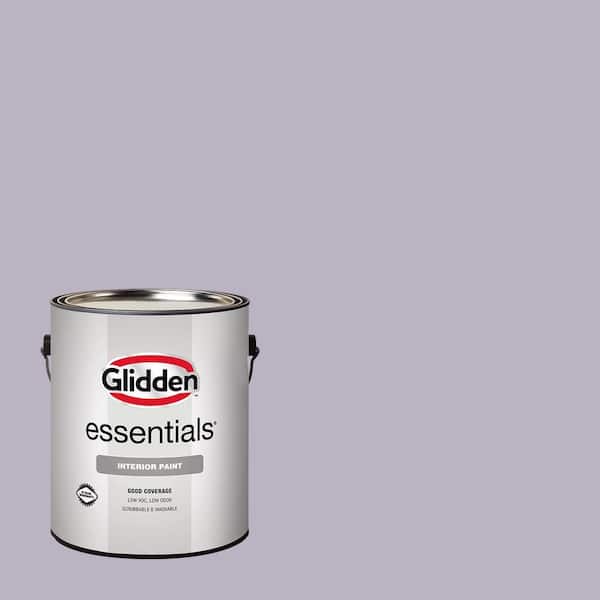 Glidden Essentials 1 gal. PPG1174-4 Cloudberry Semi-Gloss Interior ...