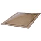 SUN-TEK 22-1/2 in. x 22-1/2 in. Fixed Curb Mount Polycarbonate Skylight ...
