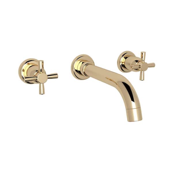PERRIN & ROWE Holborn 8 in. Widespread 2-Handle Bathroom Faucet in ...