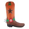 Home Accents Holiday 11 ft Giant-Sized LED Inflatable Cowboy Boot ...