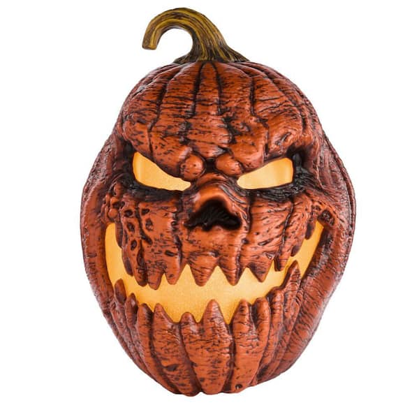 Reviews for Home Accents Holiday 25 in Halloween Classics Battery Operated LED Grimacing Jack-O ...