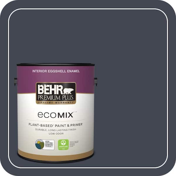 BEHR PREMIUM PLUS 1 gal. #T11-2 Stiletto Eggshell Enamel EcoMix Plant ...