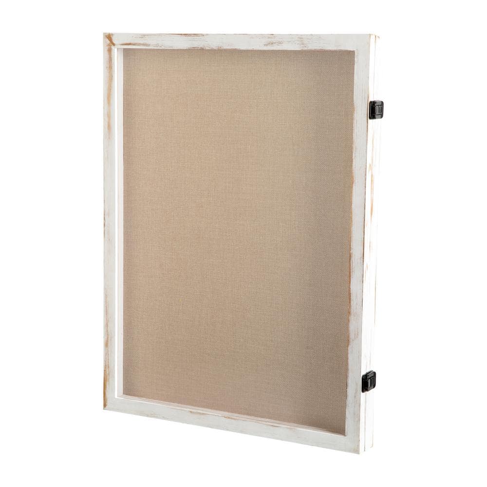 Carnegy Avenue Peyton 18x24 Shadow Box Display Case with Linen Liner, 8 ...