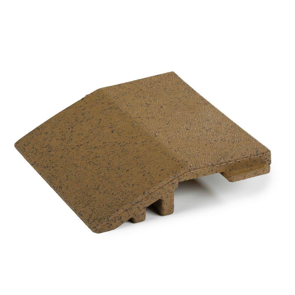 ASPIRE Transition Paver with Tabs 7.2 in. x 8 in. x 1.75 in. Olive ...