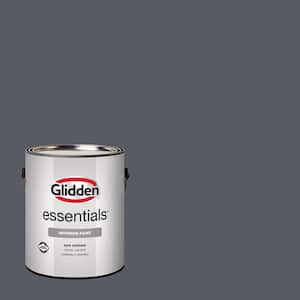 Glidden Premium 1 qt. PPG0993-7 Moody Sky Eggshell Interior Latex Paint ...