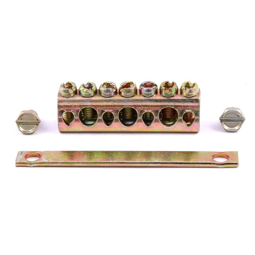 GE 7-Position Grounding Bar TGL3P - The Home Depot