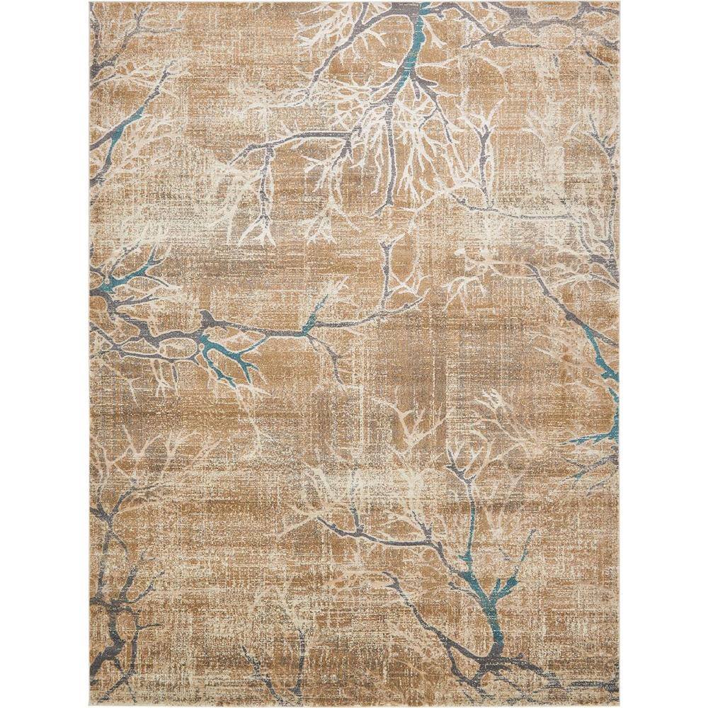 Unique Loom Aurora Sala Light Brown 10' 0 x 13' 0 Area Rug-3133673 ...