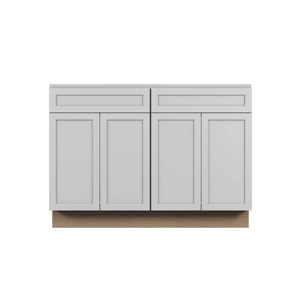 Kunal Kitchens Westport Shaker 48 in. W x 34.5 in. H x 24 in. D in ...