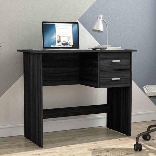 Small espresso desk with drawers store