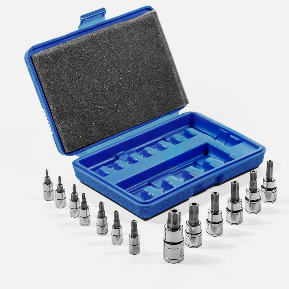 Stark Tamper Proof Torx Bit Socket Set (13-Piece) 33801 - The Home Depot