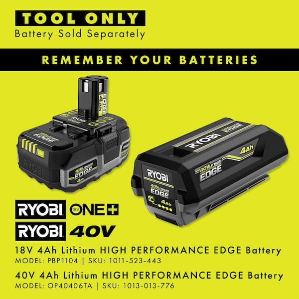RYOBI ONE+ 18V/40V Dual Platform Charger PCG007 - The Home Depot