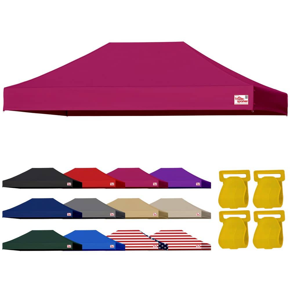 Tradesparker USA Pop Up 10 ft. x 15 ft. Replacement Canopy Tent Top ...