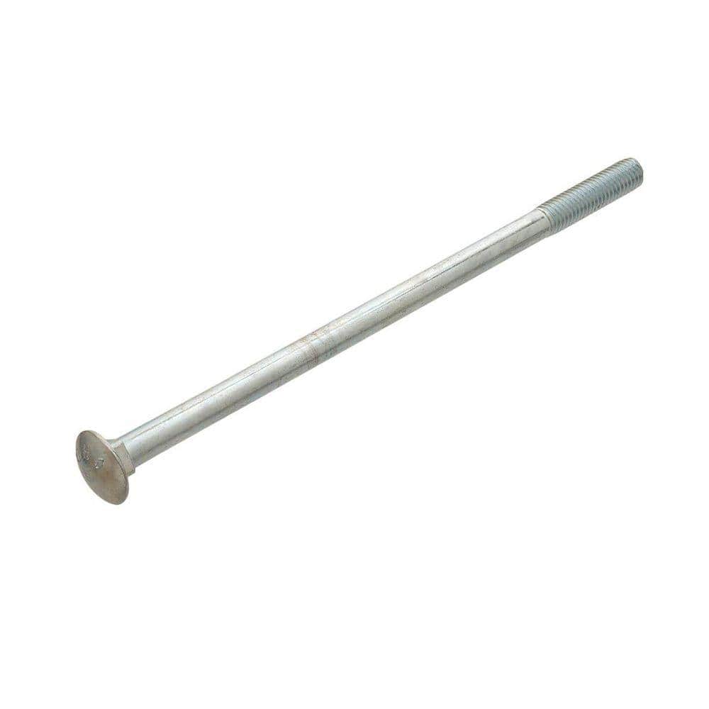 Crown Bolt 3/8 in. x 3-1/2 in. Zinc Carriage Bolt (25-Pack) 86820 - The ...