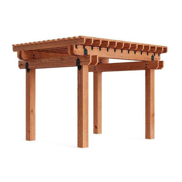 Lawnmaster Pro Assembled Deluxe 12 ft. x 16 ft. Premium North American ...