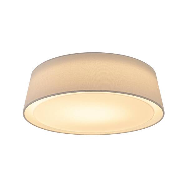 Y'INSP 16.3 in. LED Flush Mount Ceiling Light Modern Cone Light Fixture ...