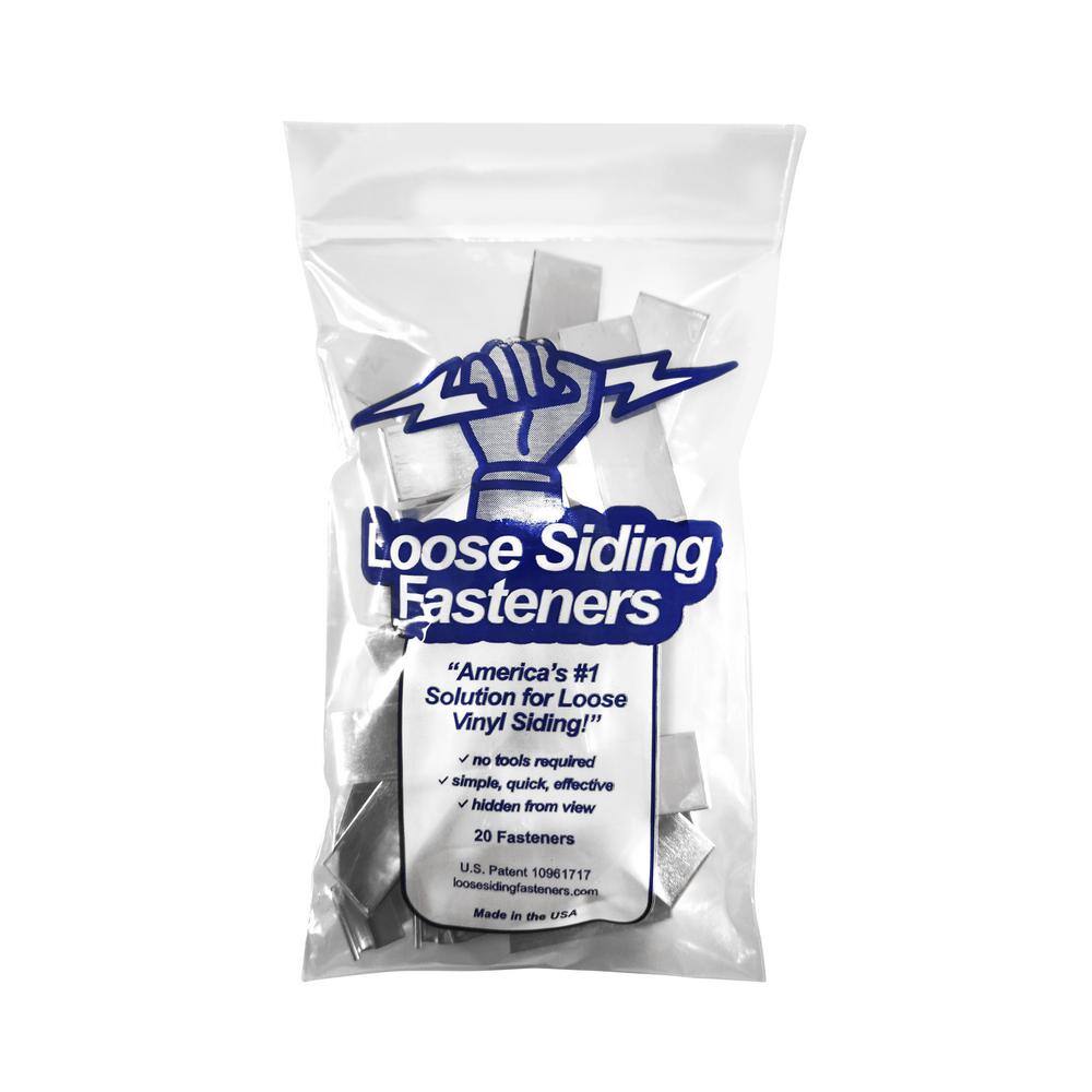 LOOSE SIDING FASTENERS (20LSF), (20-Pack), (Simple, Quick and Effective ...