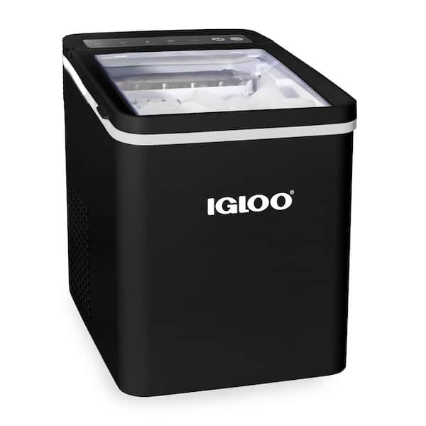 IGLOO 26-Pound Automatic Portable Countertop Ice Maker Machine, Black ...