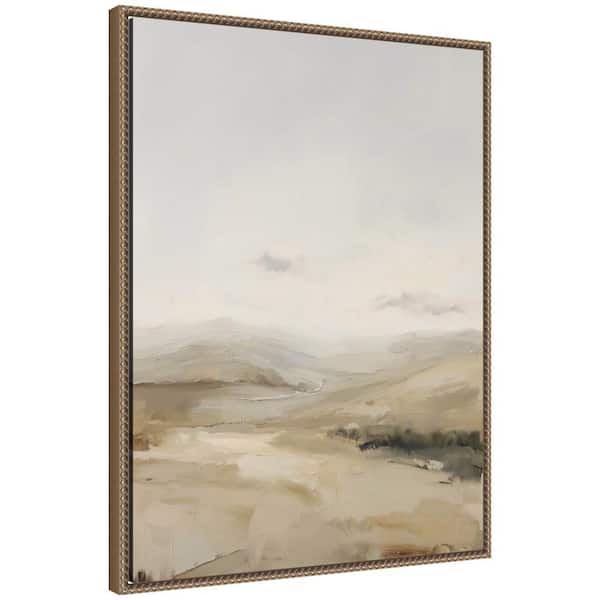 Kate and Laurel Sylvie "Fading Fields I" by Amy Lighthall Framed Art ...
