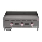 Magic Chef 36 in. Commercial Manual Countertop Griddle MCCMG36A