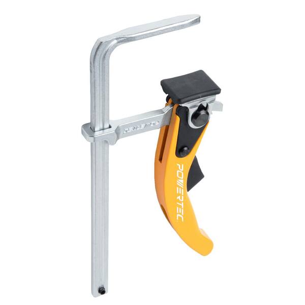 POWERTEC 7 in. Quick Release Ratcheting Table Clamp with 2-3/8 in ...