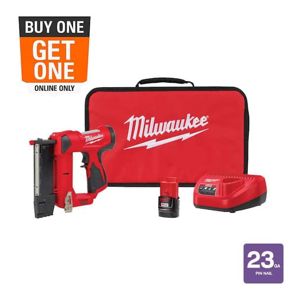 Milwaukee M12 - Nail Guns - The Home Depot