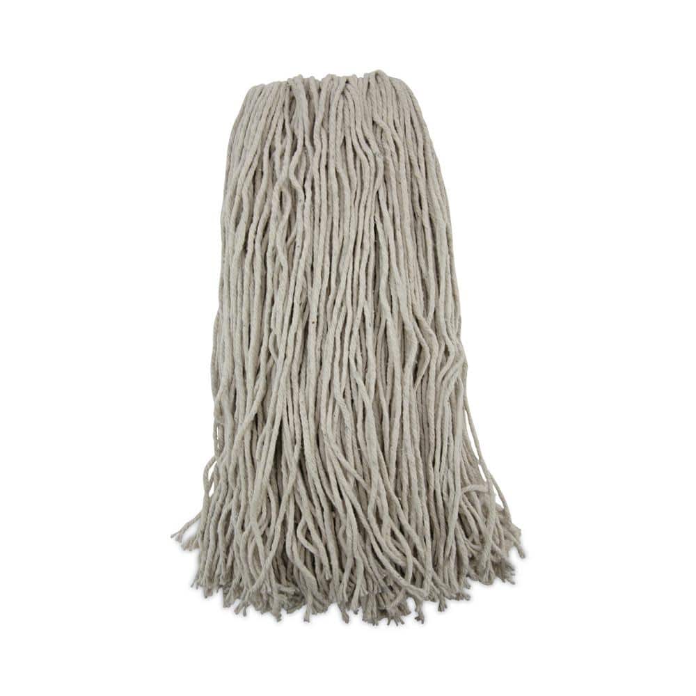 Boardwalk Cotton Fiber Premium Standard String Mop Mop Head, 32 oz ...