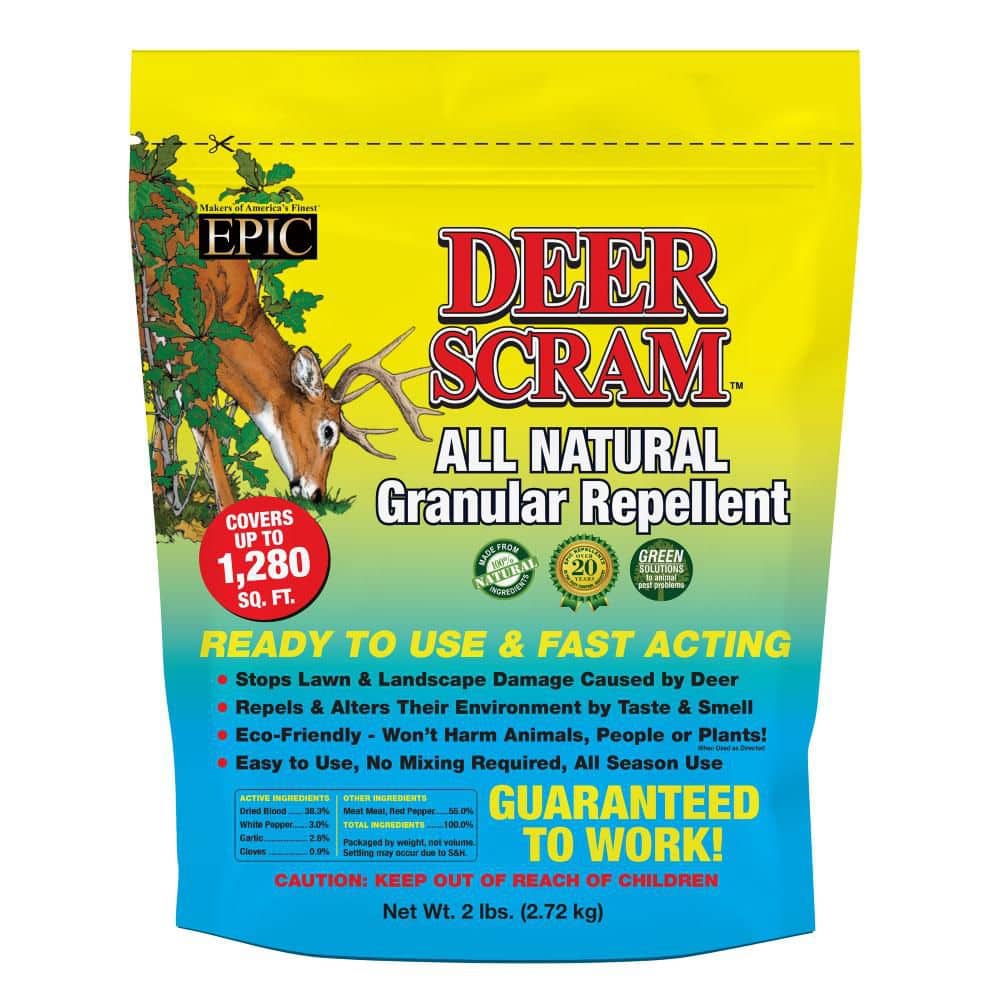 EPIC REPELLENTS 2 lbs. Granular Deer Repellent 1004 - The Home Depot