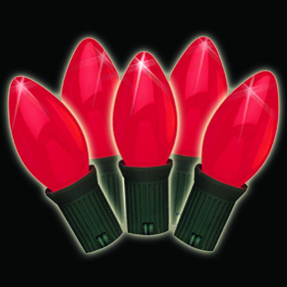 Brite Star 25-Light Red Old Fashioned String Lights (Set of 2) 37-861 ...