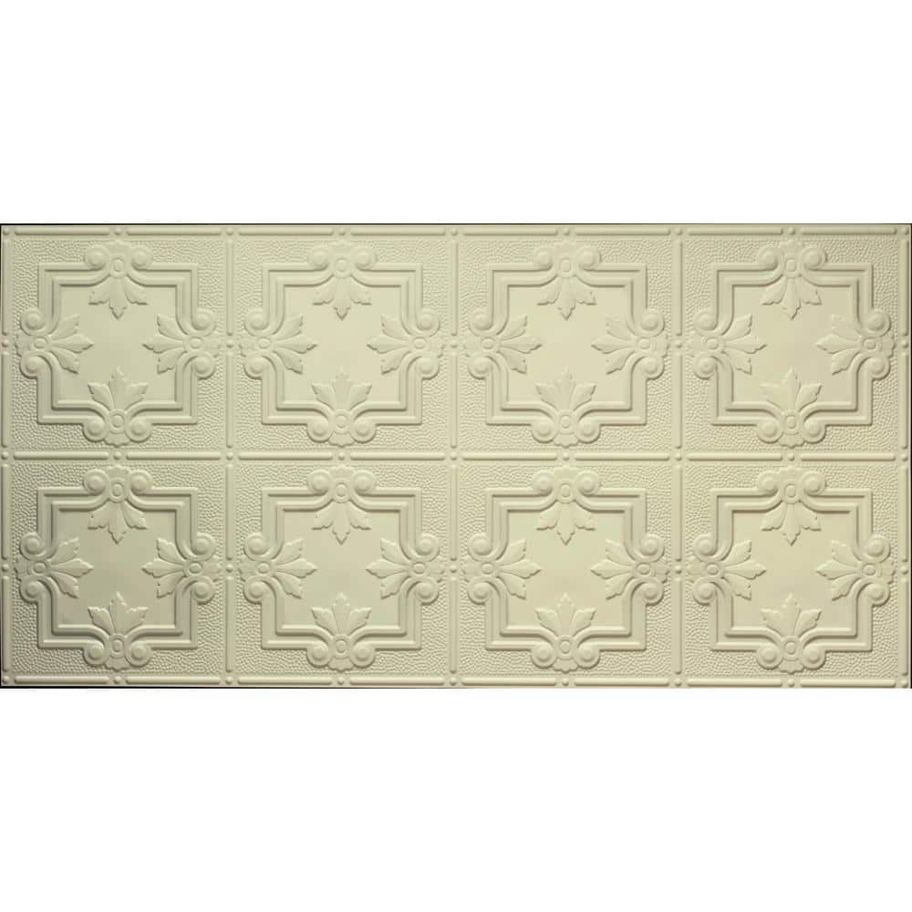Global Specialty Products Dimensions 2 ft. x 4 ft. Glue Up Tin Ceiling ...