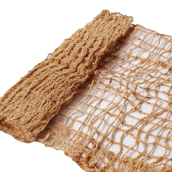 Wellco 6 ft. x 60 ft. Coconut Mesh Mat Blanket Landscape Erosion ...