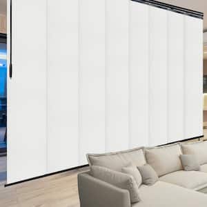 EMOH Bark 130 in. - 175 in. W x 116 in. L Adjustable 8-Panel Black ...