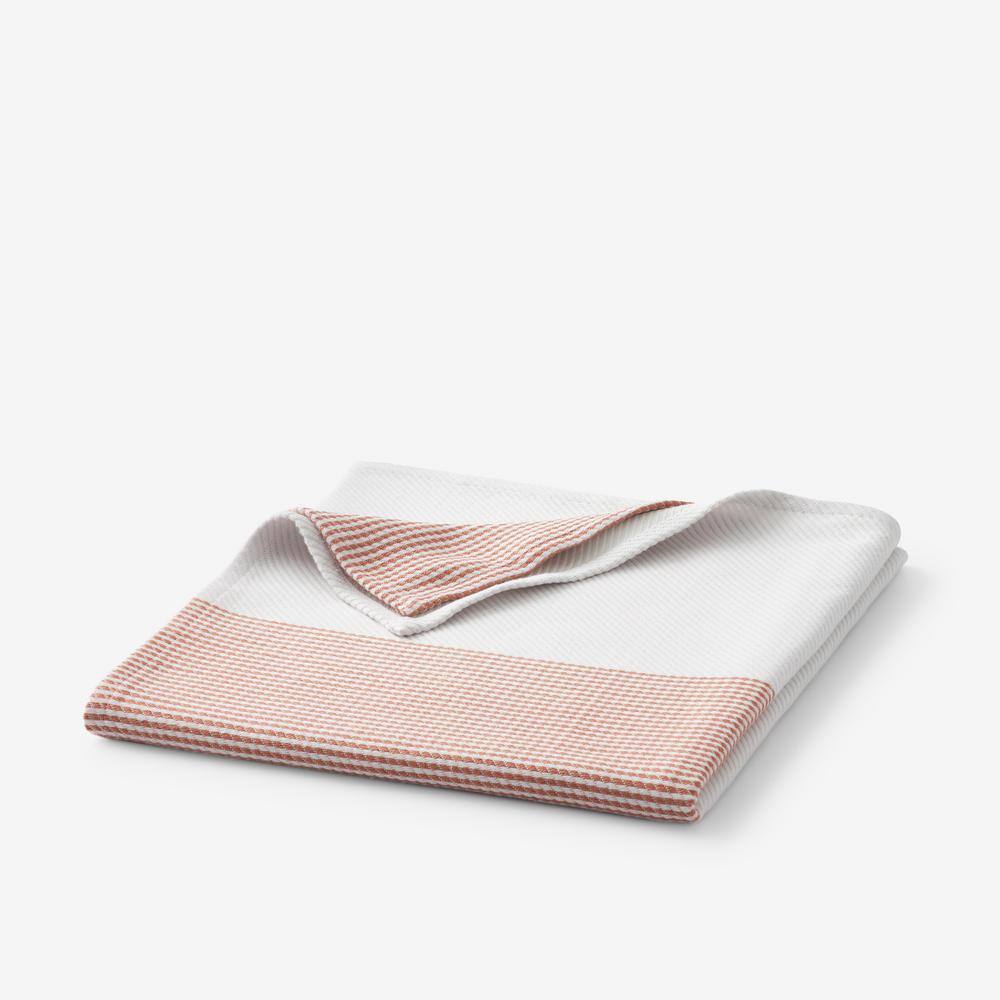 The Company Store Striped Indoor Outdoor Cotton Desert Sand Throw ...