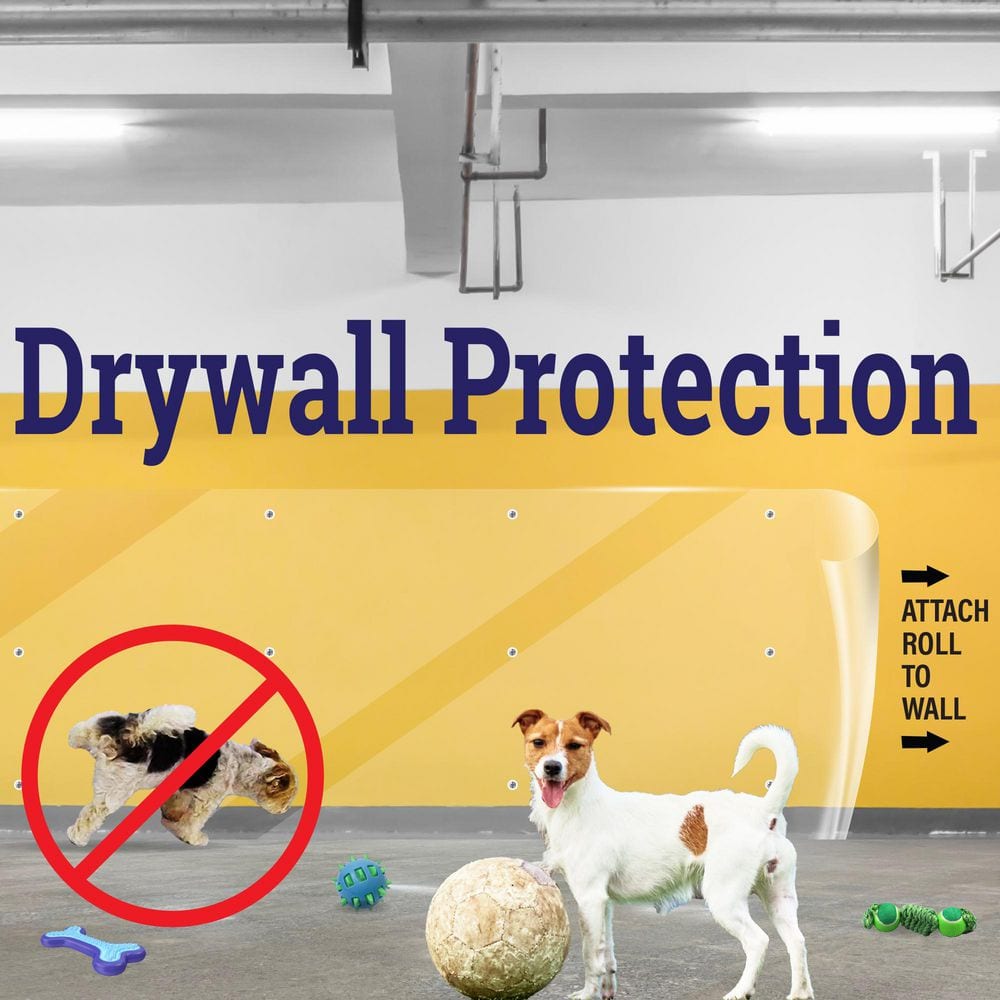 Cardinal Gates 33 in. H x 50 ft. L Wall Shield Protection from Pet ...