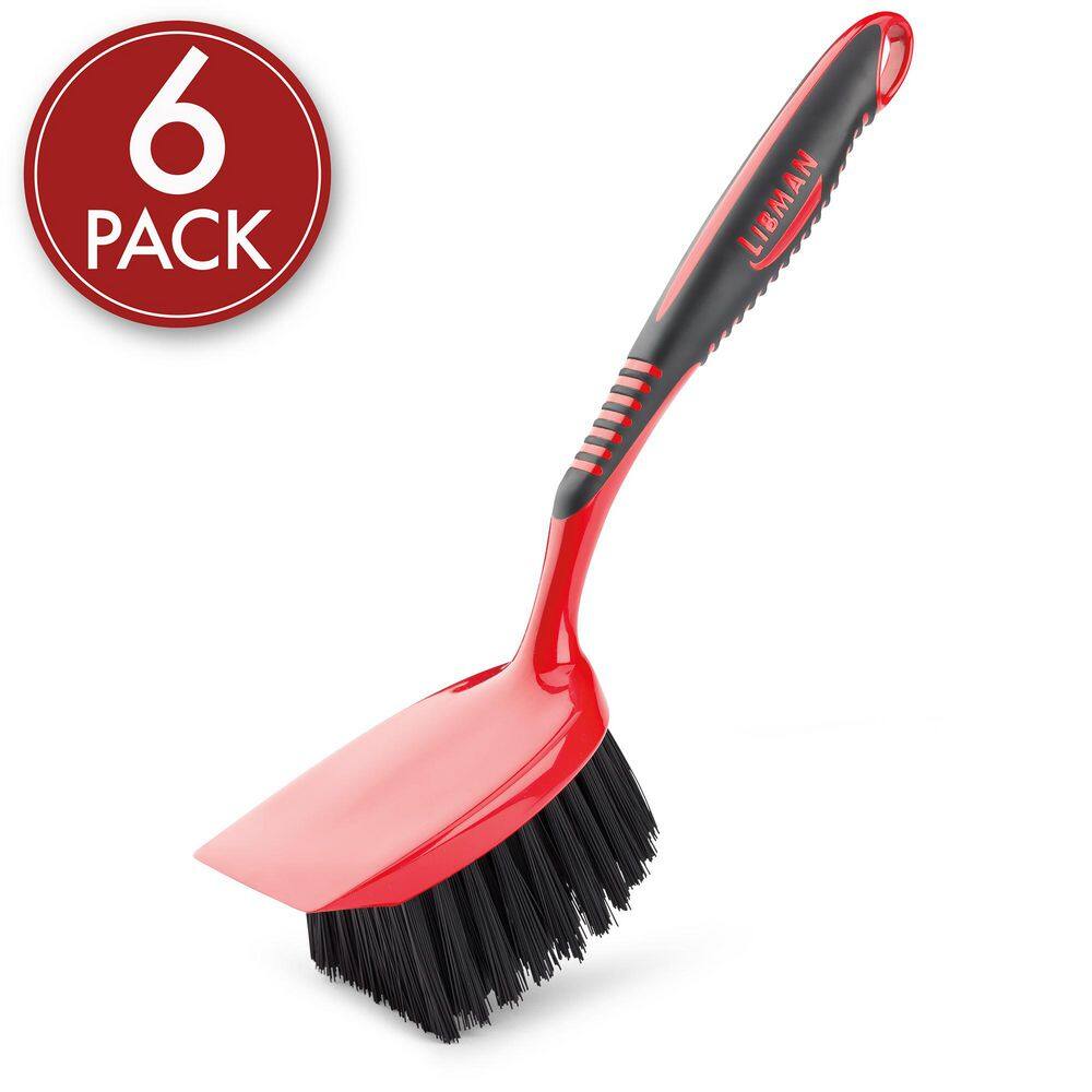 Libman All-Purpose Scrub Brush (6-Pack) 2089 - The Home Depot