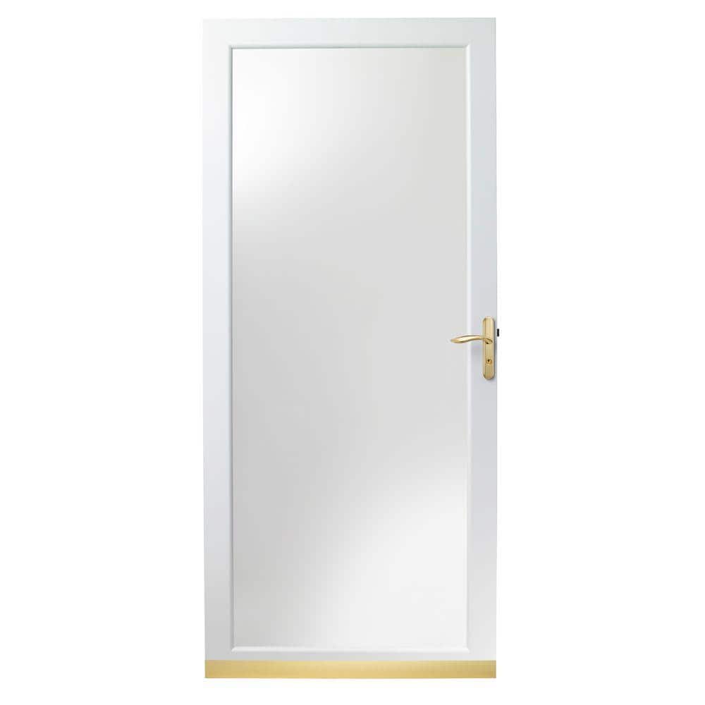 Andersen 30 in. x 80 in. 4000 Series White Fullview Storm Door HD4FV30WH - The Home Depot