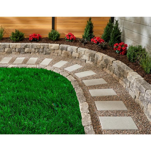 Oldcastle Mini Beltis 3 in. H x 8 in. W x 4 in. D Gray Charcoal ...