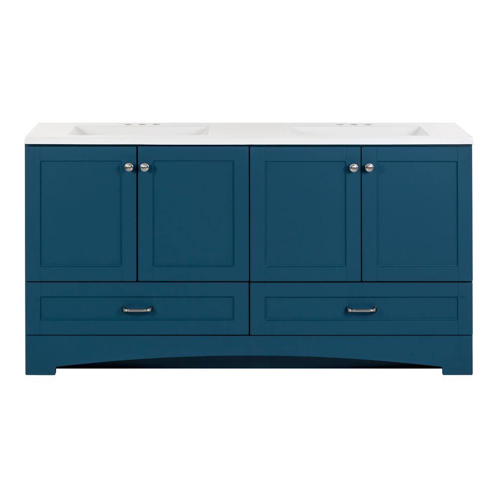 Reviews for Glacier Bay Lancaster 60 in. W x 19 in. D x 33 in. H Double ...